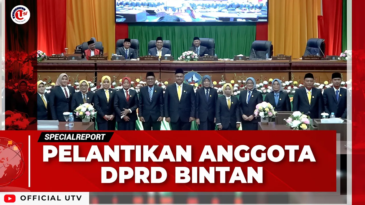 25 Anggota DPRP Bintan Resmi Dilantik